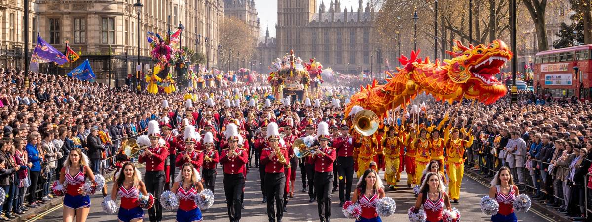 London’s New Year’s Day Parade 2026 | Hotel Indigo London Paddington